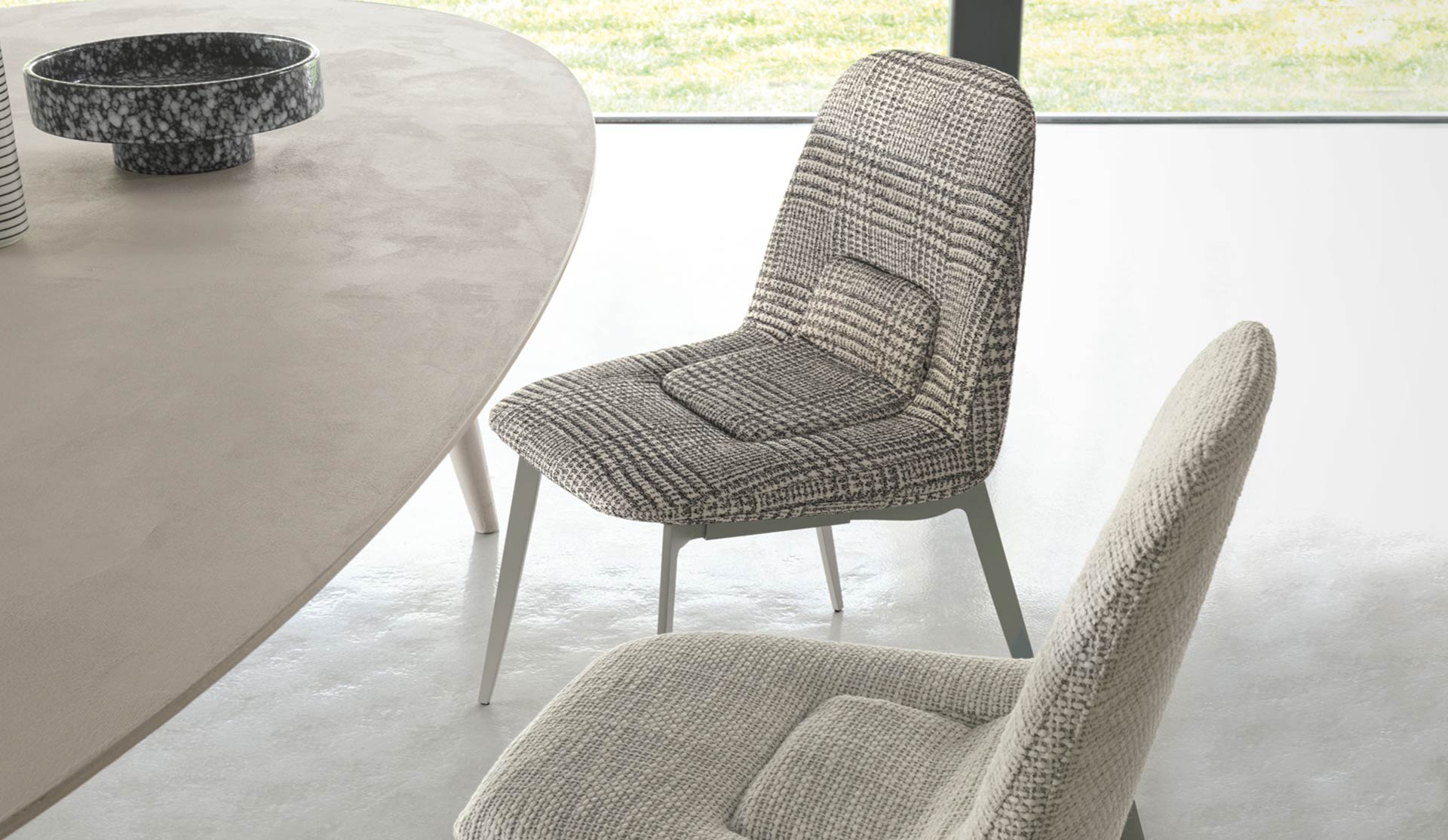 Longo Design | Briscola chair - Flou